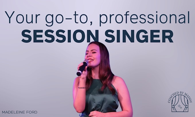 Be your female musical, pop, indie professional singer by Madeleineford ...