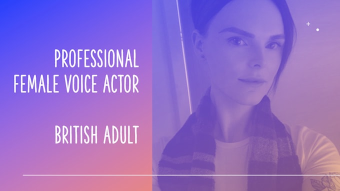 Record and edit a professional voice over for your project by Luvayla ...