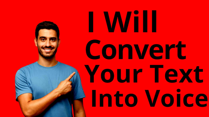 Convert your text into voice by Choky15n | Fiverr