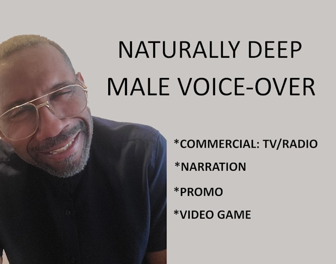Record a professional deep male voice over by Miltonprice528 | Fiverr