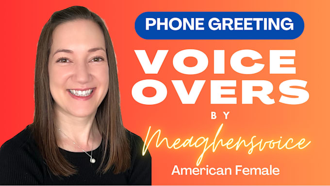 Record a voicemail greeting, ivr, or phone system voice over by ...