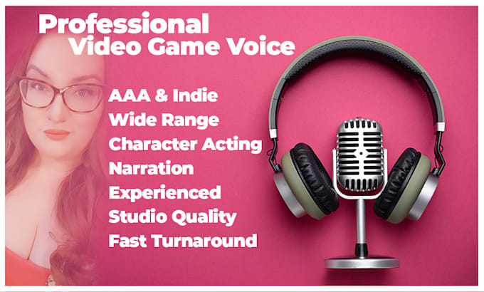 Perform your video game voice over by Realamanda | Fiverr