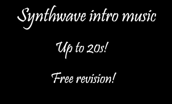 Create a simple synthwave intro beat for your youtube or twitch channel ...