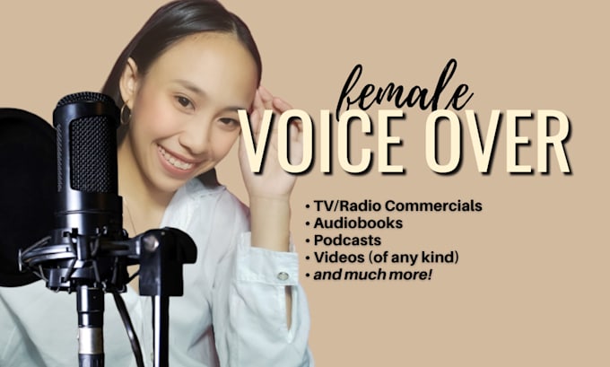 Record a natural, professional female voice for any use by Danicajoson ...