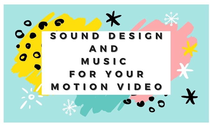 Sound design your motion design by Alina_sound | Fiverr