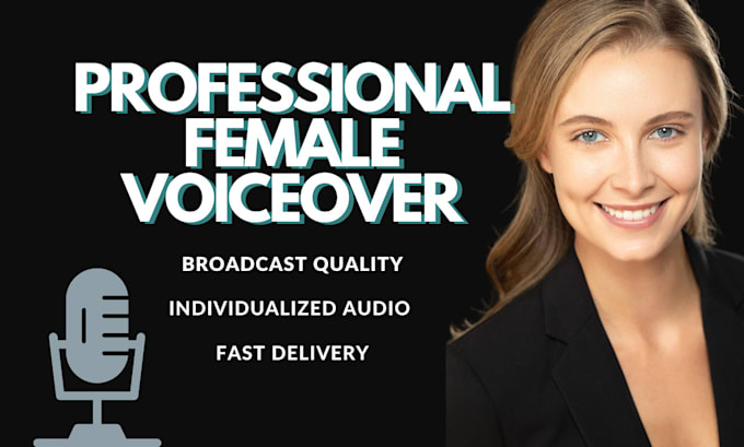 Record a professional female american voiceover by Claudia_mcd | Fiverr
