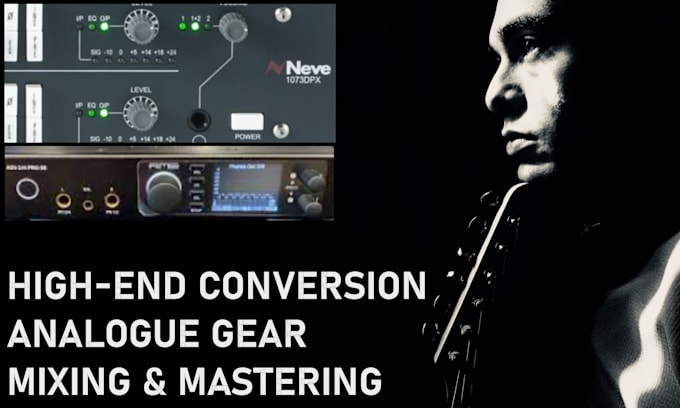 Mix and master your music with high end da converters by Andymalek | Fiverr
