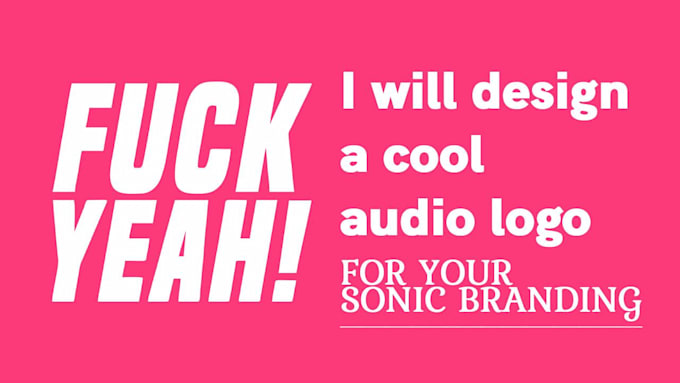 Design a cool audio logo for your sonic branding by Mrisraelescobar ...