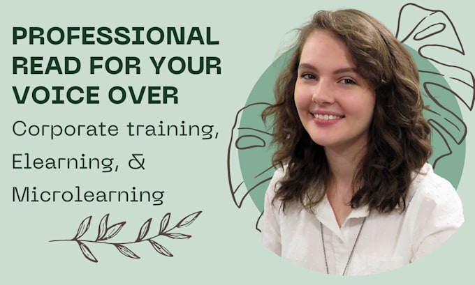 Be your female voiceover artist for corporate training videos by ...