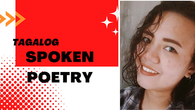 Record tagalog spoken word poetry by Carolbalaga | Fiverr