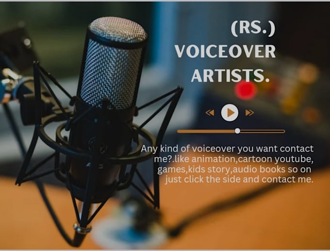 Do voiceover for who looking a young voiceover artist by Shakfrhan | Fiverr