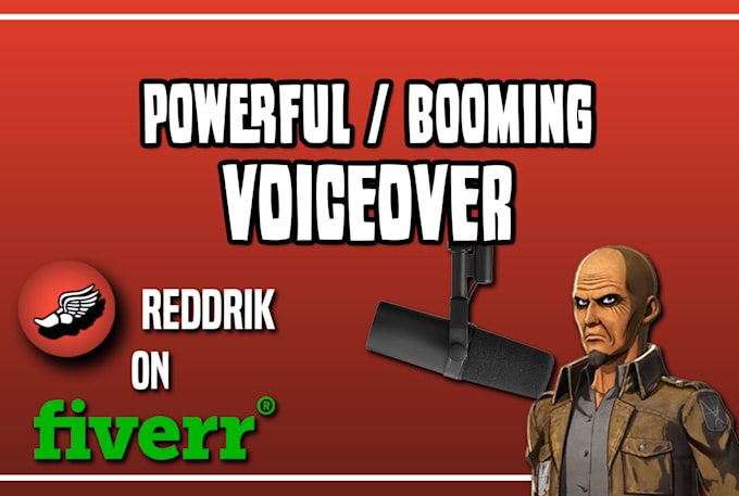 Voice a deep, authoritative style voiceover for anime or animation by ...