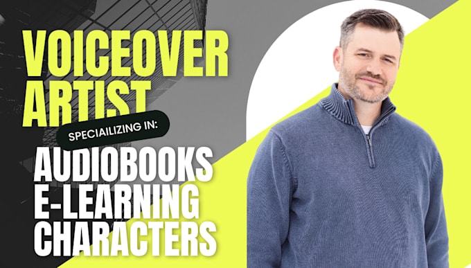 Record a professional american male voice over by Larsenlimitless | Fiverr