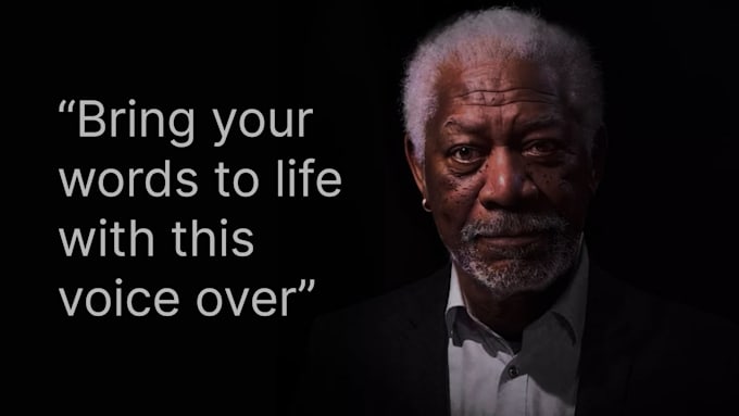 Do an unbelievable morgan freeman voice over by Joshimge | Fiverr