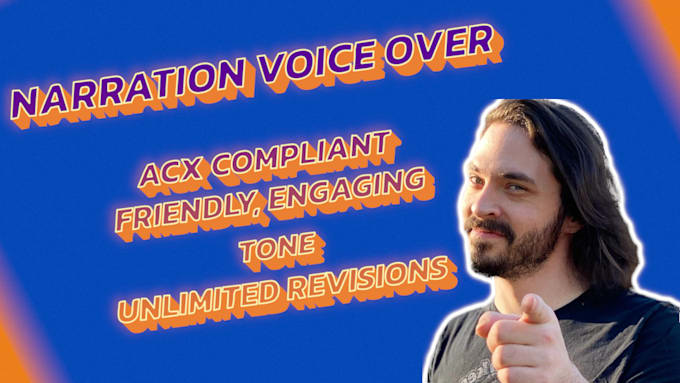 Narrate your book, commercial or video by Joshgilstrap | Fiverr