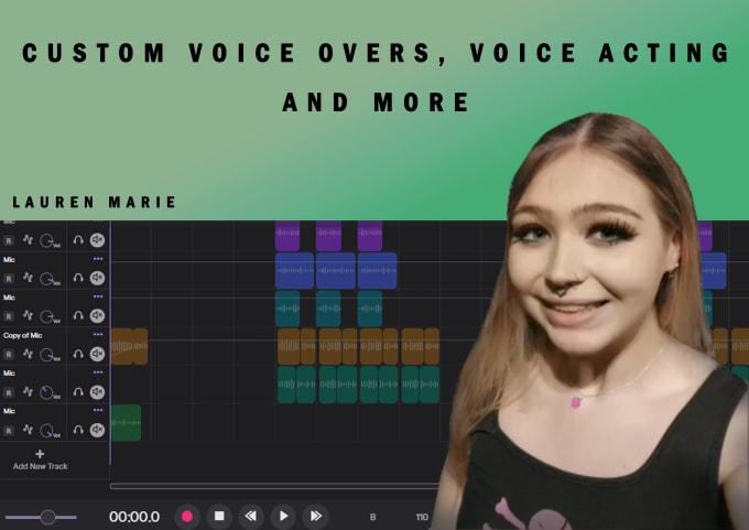 Voice over ads, characters and scripts by Laurenmarie389 | Fiverr