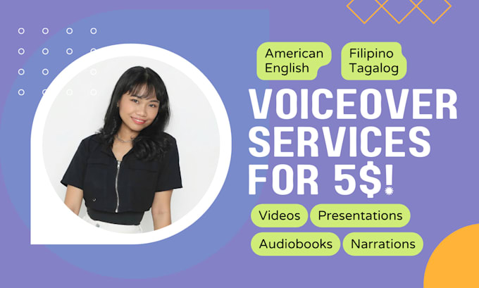 Do english and filipino voiceovers for your projects by Leonasaguid ...