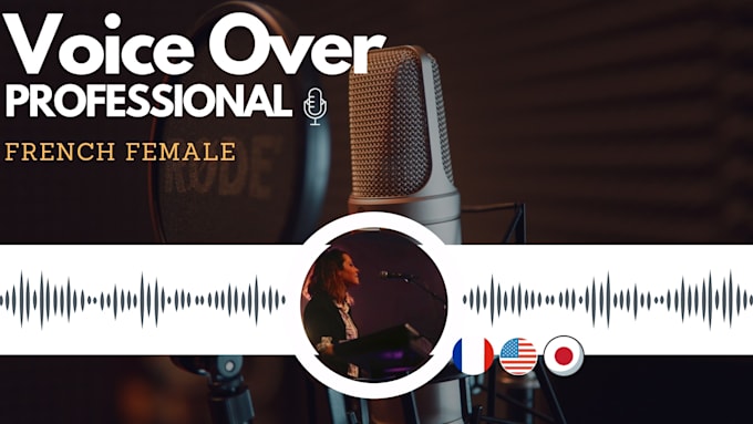 Record your professional voice over in french by Ezorhan | Fiverr