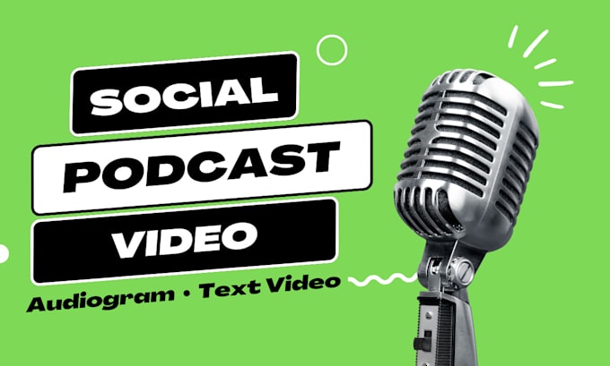 Create a beautiful audiogram bundle to grow your audience by Ezstreet ...