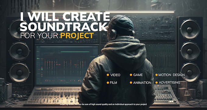 Create the right soundtrack for your project by Sharvarian | Fiverr