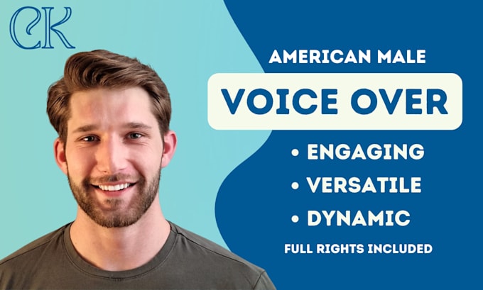 Record a male voice over in 12 hours by Vobycosmo | Fiverr