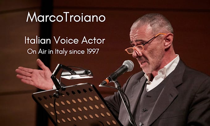 Native italian voice talent on air in italy since 1997 by Marcotroiano ...