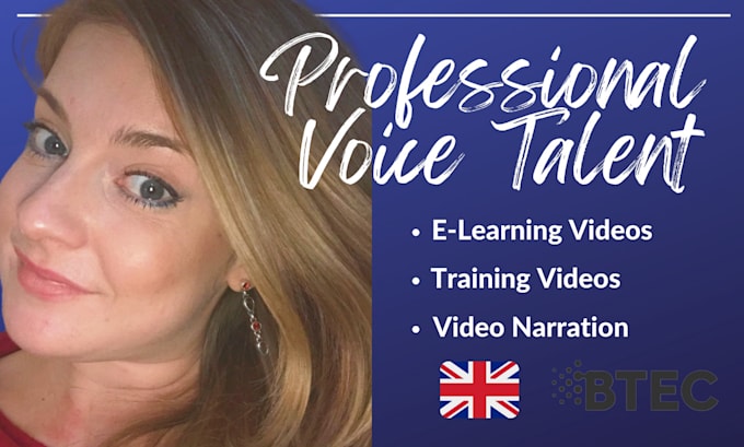 Record a uk female british e learning explainer tutorial voice over by Dolphinnoir | Fiverr