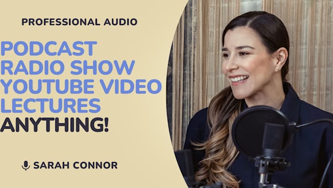 Audio for your youtube videos, social networks, podcast by Danibina344 ...
