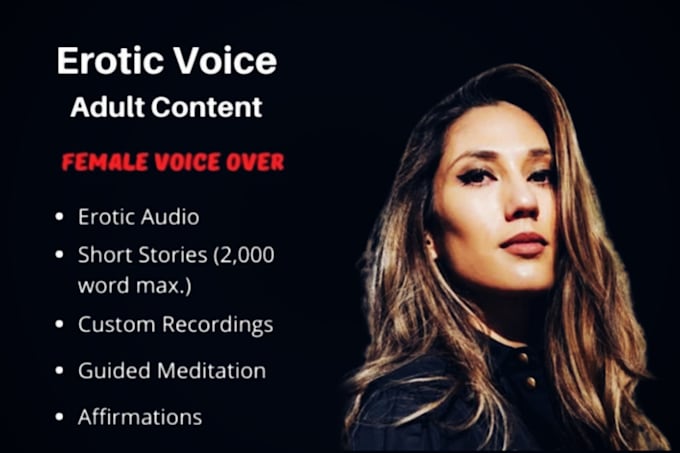 Do Female Nsfw Or Sfw Voiceover In A Sexy Female Voices By Mandamooor