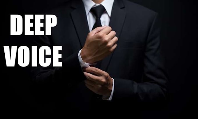 Record deep male voice by Lpvoicecrew | Fiverr