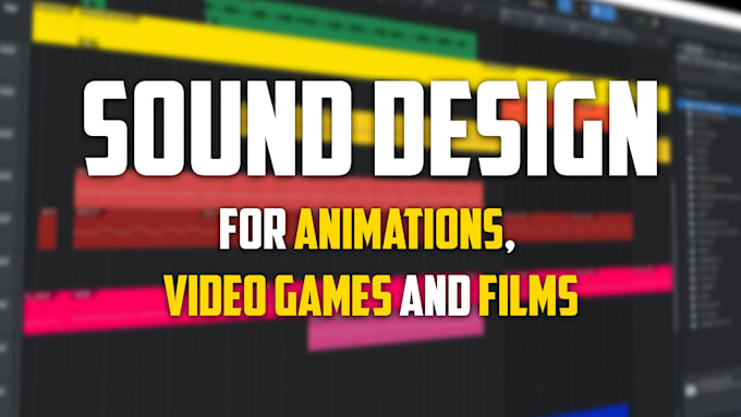 Make a creative sound design for your and visuals, games by ...