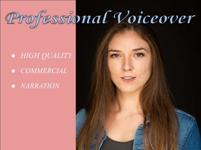 Record professional american female voiceover by Victoriabryn | Fiverr Record professional american female voiceover by Victoriabryn | Fiverr
