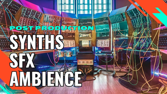 Create synth, sound design, and sfx post production for your rock or ...