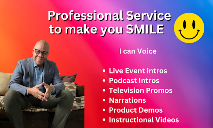 Voice warm, smooth and emotive voiceovers by Dayaottley | Fiverr