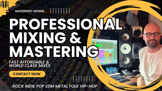 Mix and master your song professionally by Emrahalpat | Fiverr