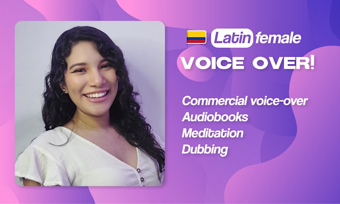 Record a professional spanish female voiceover by Katsowii | Fiverr