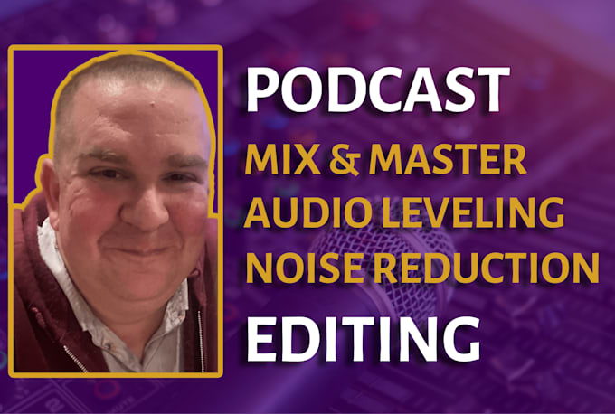 Professionally edit, mix, and clean up your podcast by Greatscottvox | Fiverr