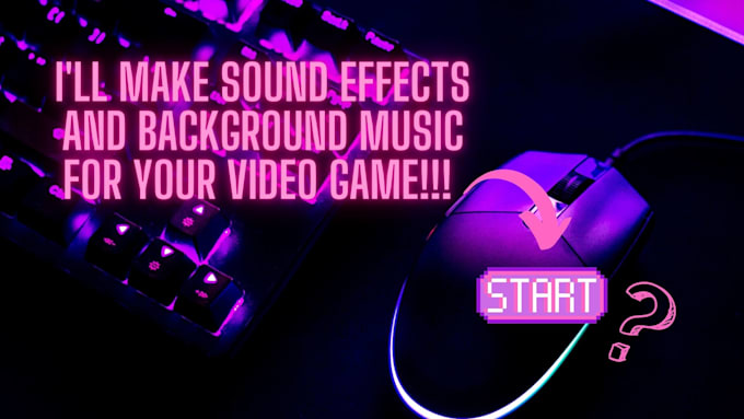 Make sound effects for your video game and perfect it by Vincenthagan ...