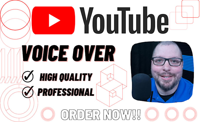 Record a professional youtube voice by Popthevoice | Fiverr