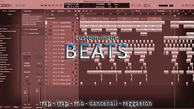 Create a custom rap, rnb, trap, or afrobeat in 24 hrs by Dainfsmeceo ...