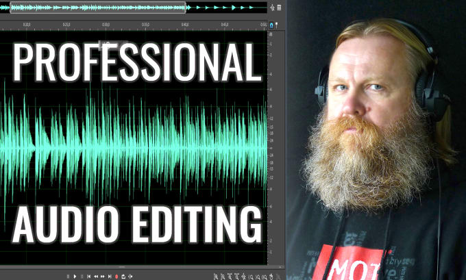 Clean, edit, and convert your audio by Turbobulldozer | Fiverr