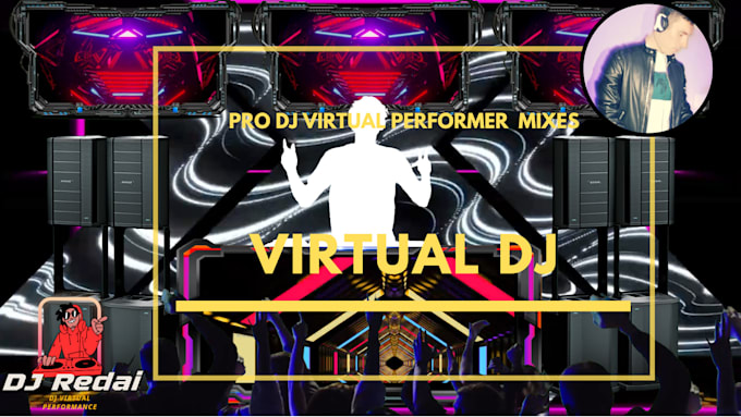 Do a virtual dj live streaming for you by Robertredai88 | Fiverr
