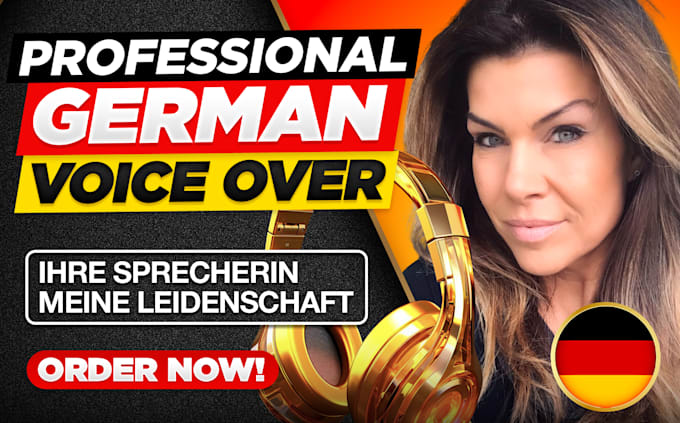 Record a professional german female voice over by Ihresprecherin | Fiverr