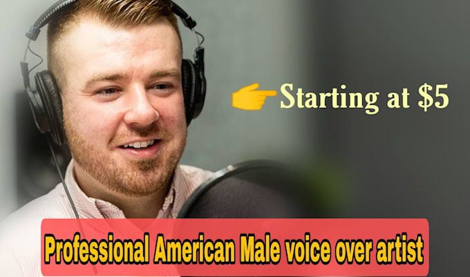 Record an american professional male voice over by Nicholas365 | Fiverr