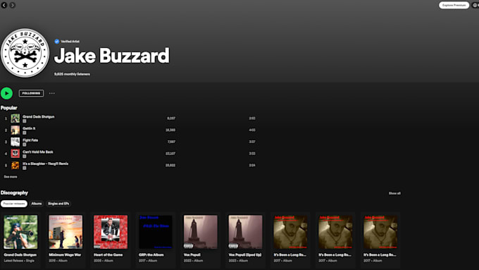 Ghostwrite you a song can be rap hip hop or rock by Jakebuzzard | Fiverr