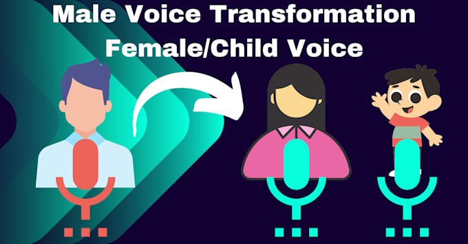 Change your male voice to female or kid voice by Shah_zzaib | Fiverr