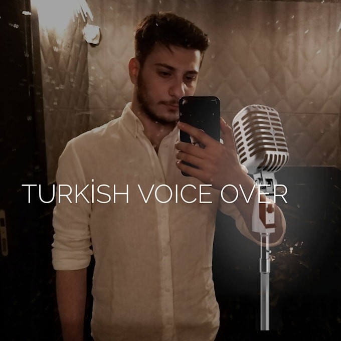 Record a turkish male voice over and english male voice over by ...
