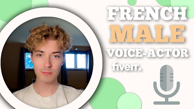 Record you a high quality french voice over by Carnevap | Fiverr