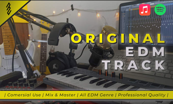 Produce an original edm track for you by J_frosttt | Fiverr