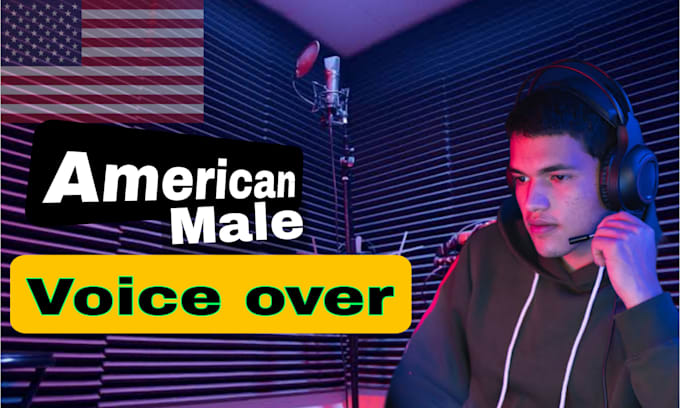 Record a american male voiceover by James8165 | Fiverr